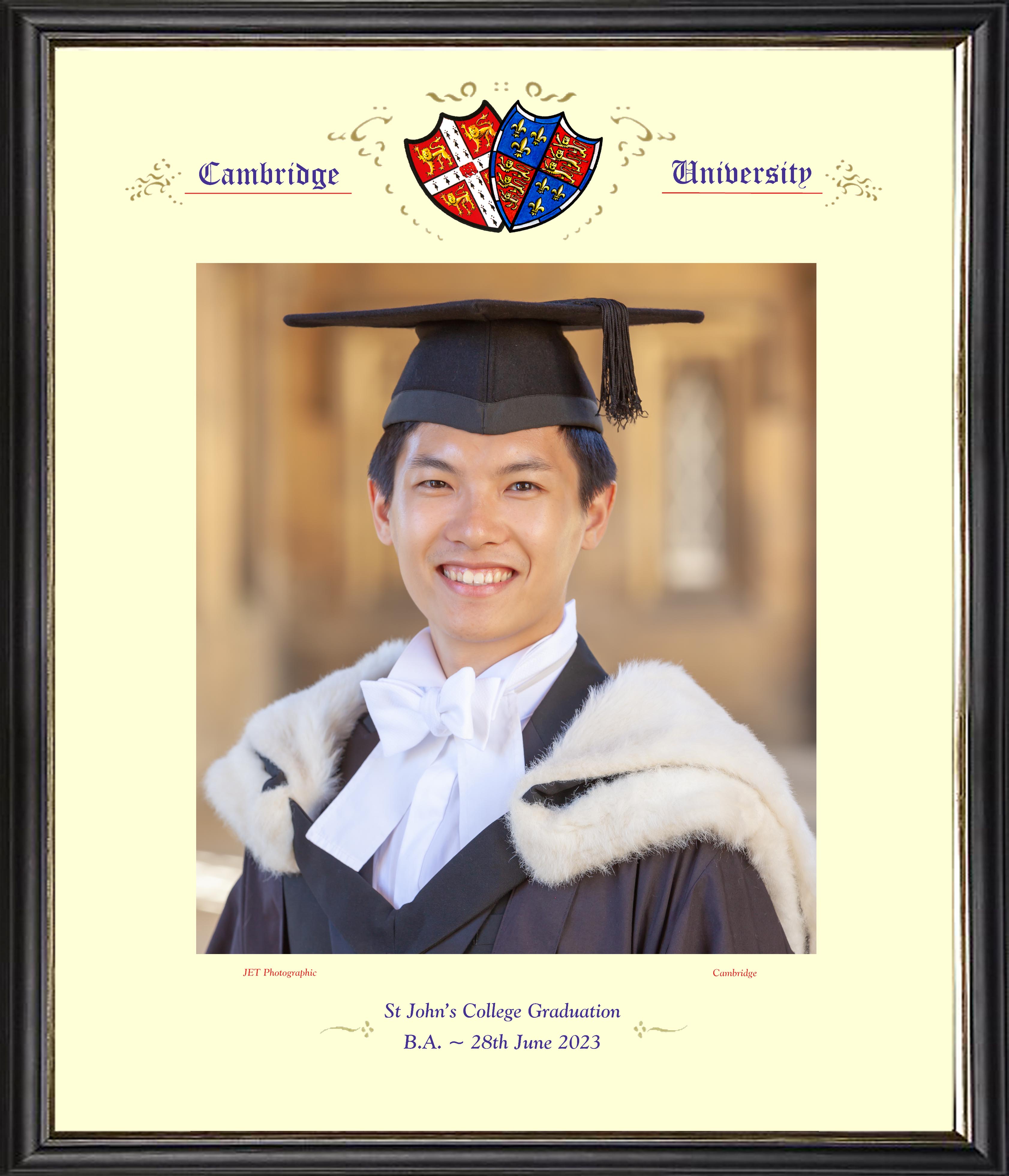 Mounted Framed Example